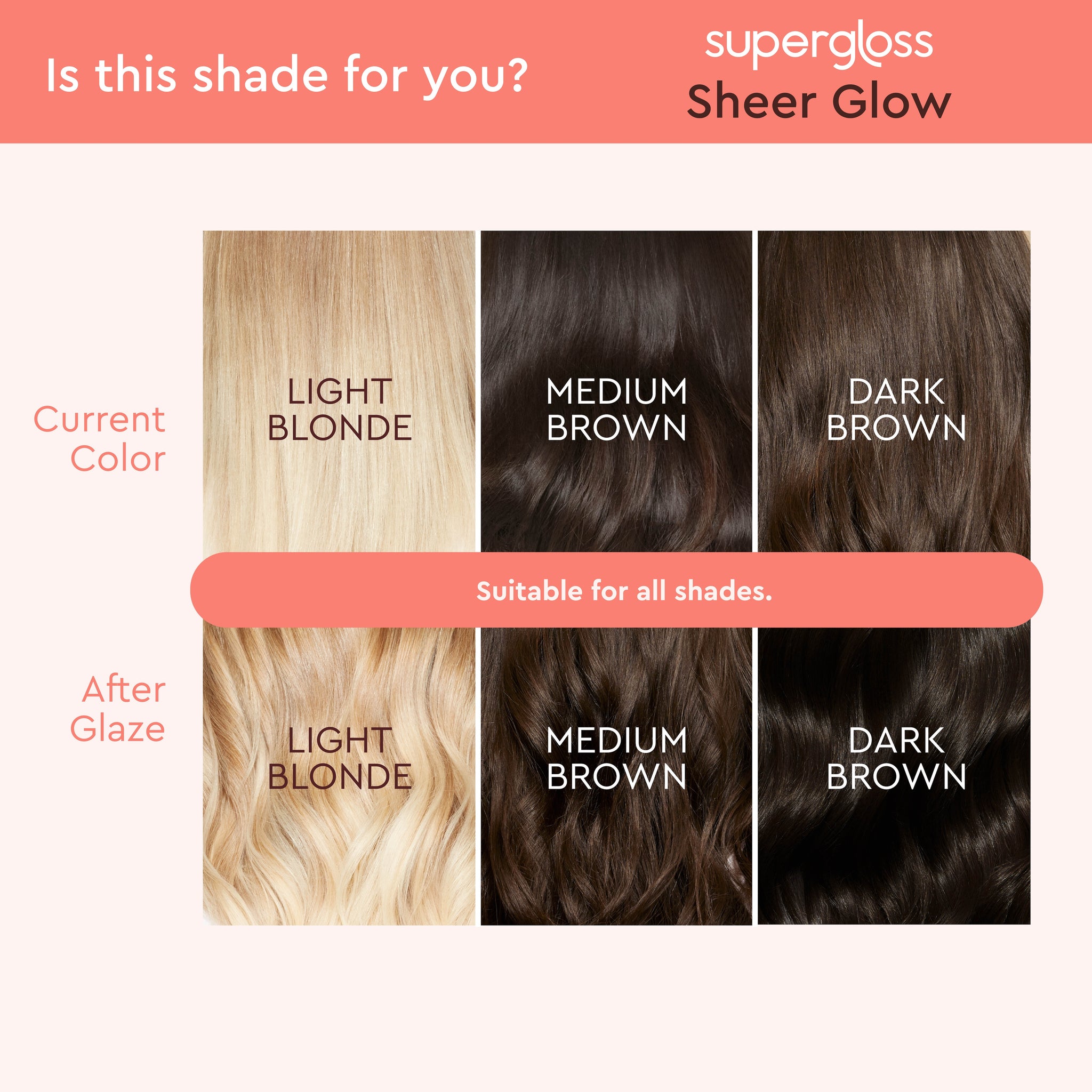 Sheer Glow Clear Super Color Conditioning Hair Gloss - Glaze