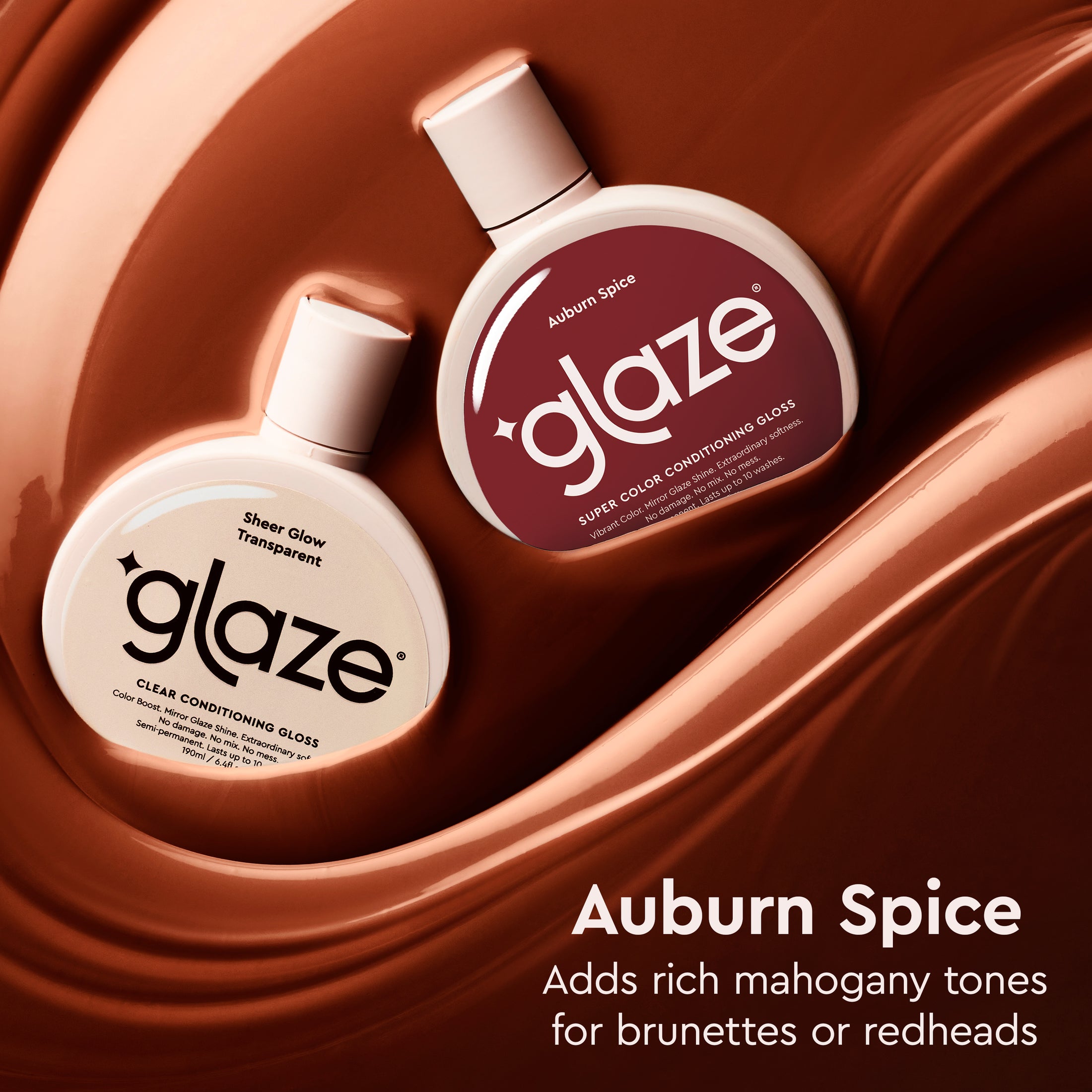 Auburn Spice Red Super Color Conditioning Hair Gloss - Glaze